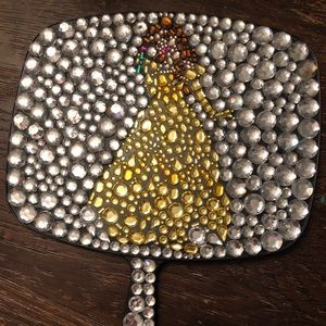 Accessories | Beauty And The Beast Bling Rhinestone Hand Mirror | Poshmark